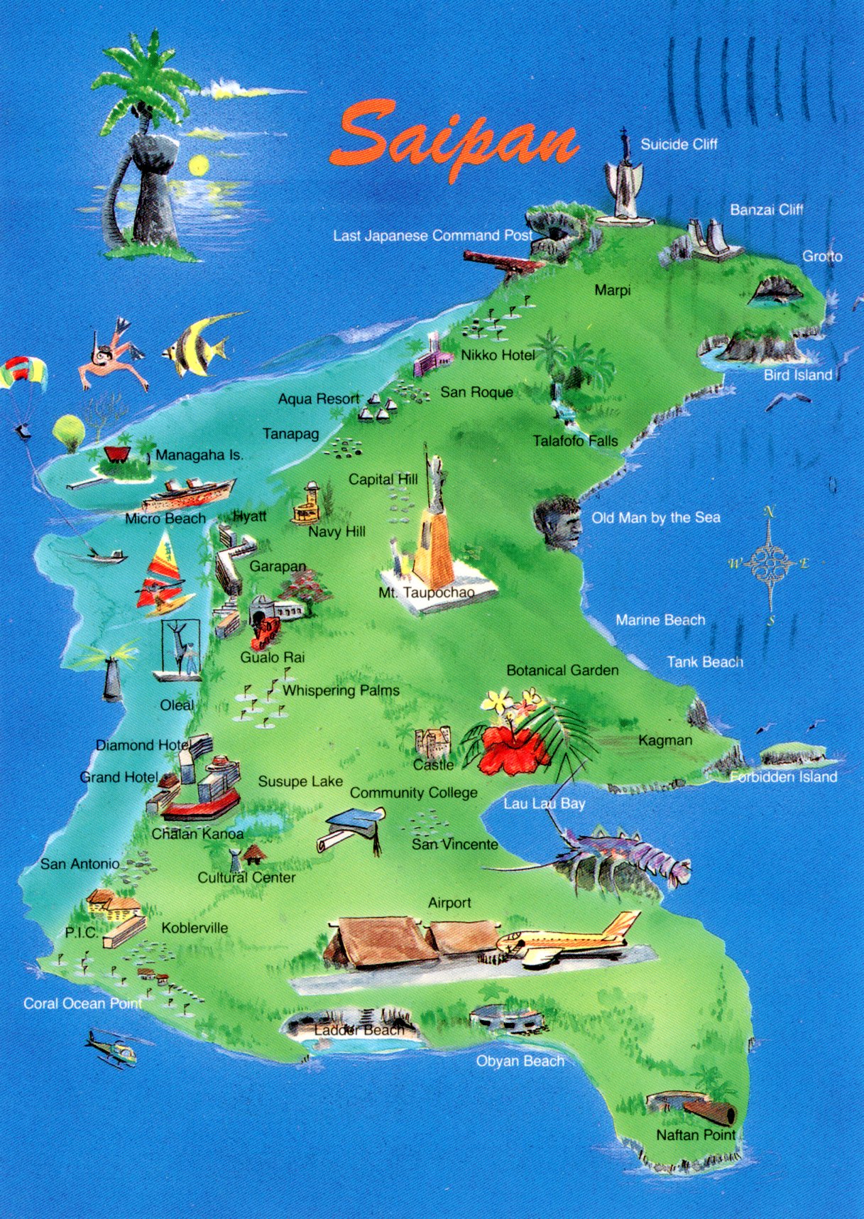 Saipan, Northern Mariana Islands – Postcard Buzz